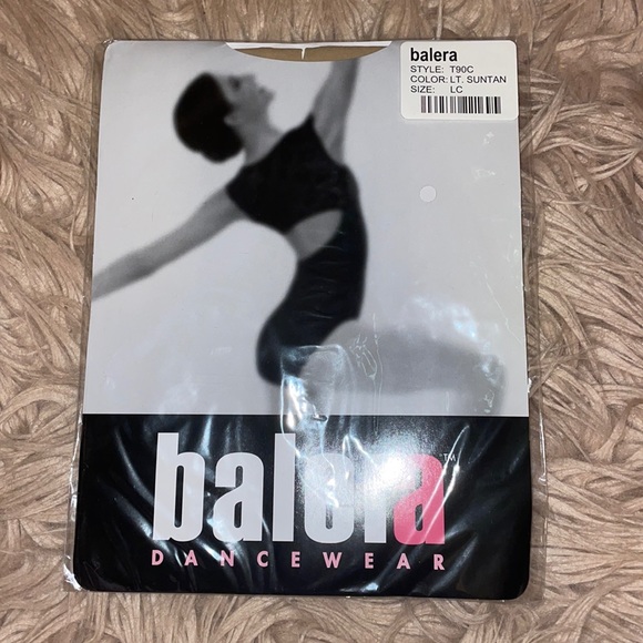 balera | Accessories | Nwt Girls Balera Light Suntan Dance Tights ...